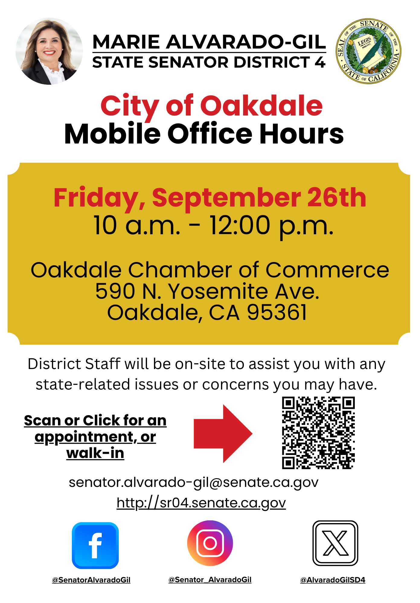📣 Mobile Office Hours – We’re Coming to Oakdale! | Oakdale Chamber of ...
